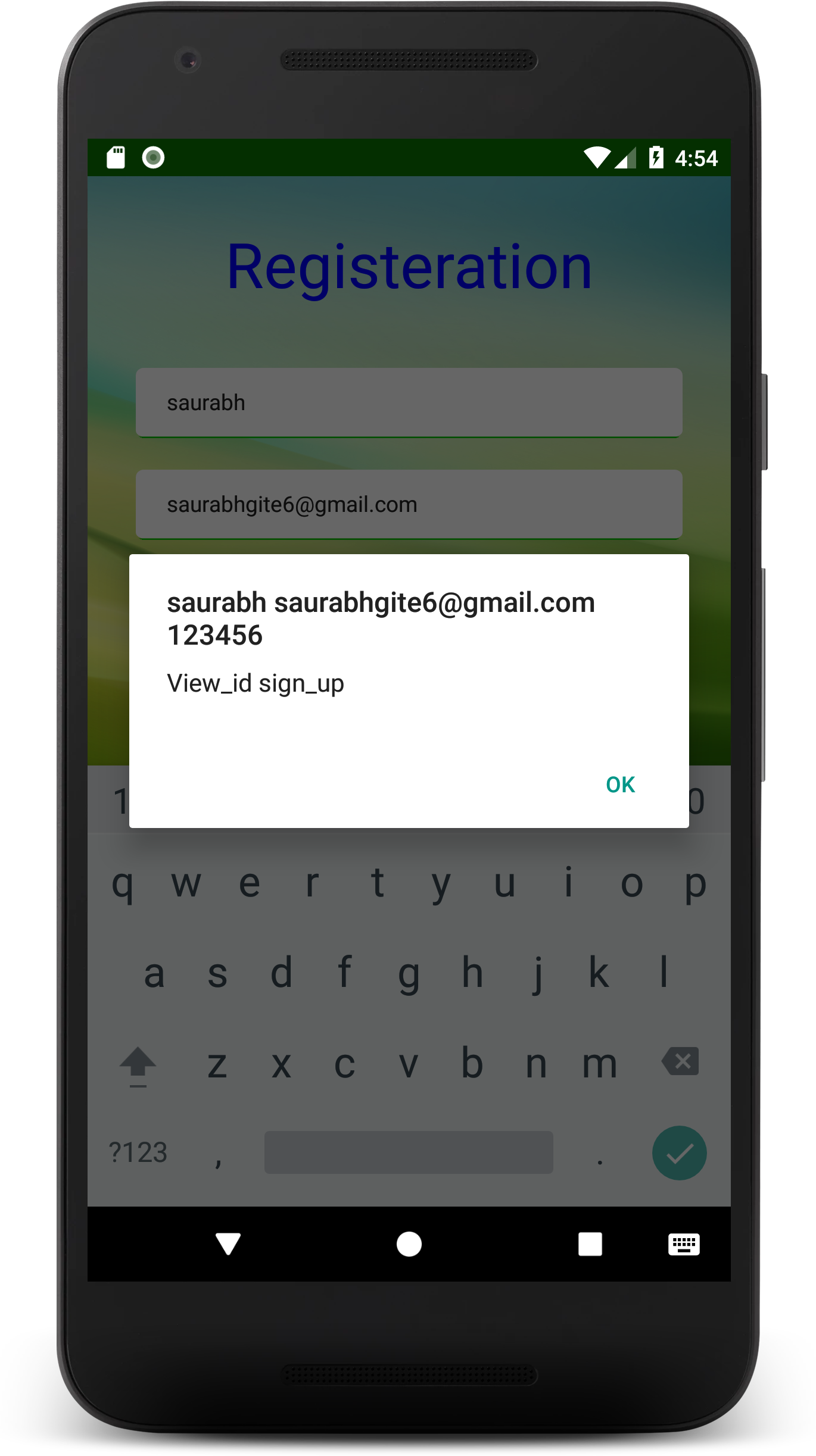 React Native Form Ui Entire Code
